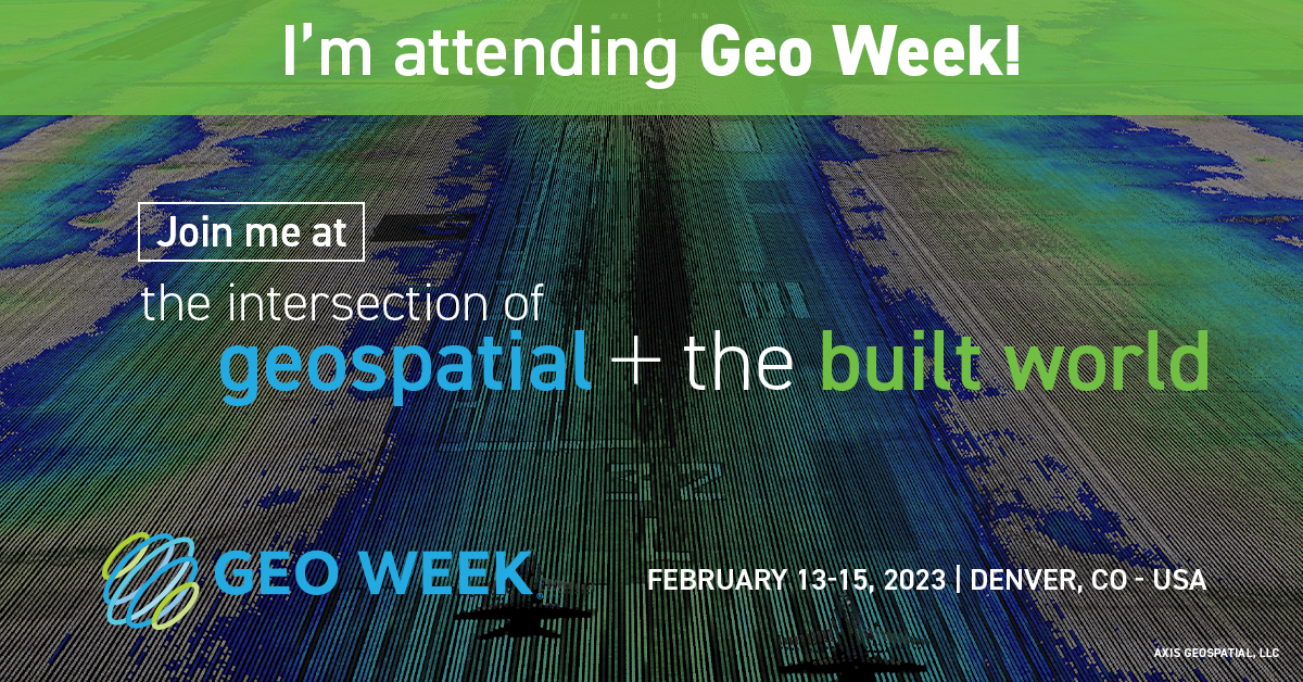 Attendee Checklist | Geo Week