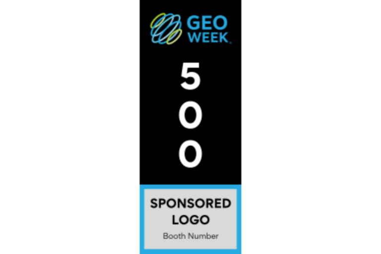 HANGING AISLE SIGNS | Geo Week