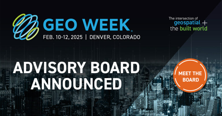Advisory Board Announced for Geo Week 2025 | Geo Week