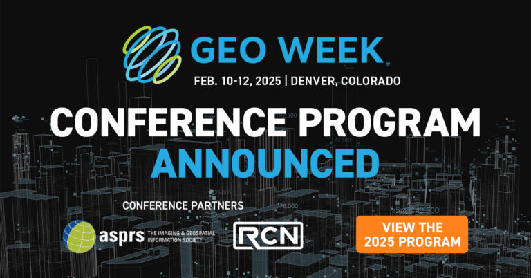 Geo Week Announces 2025 Conference Program | Geo Week