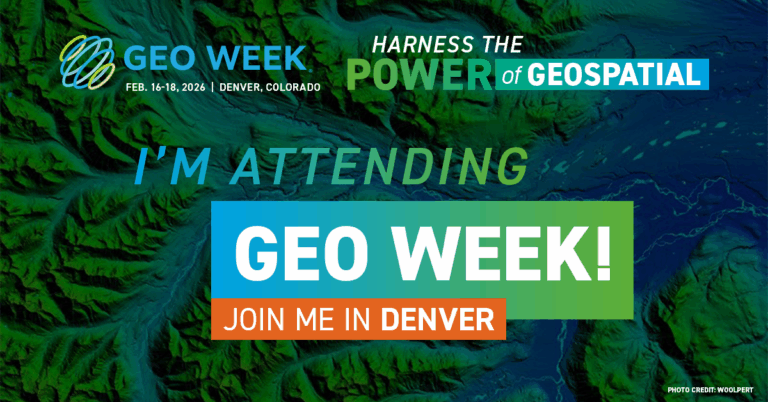 Attendee Checklist | Geo Week